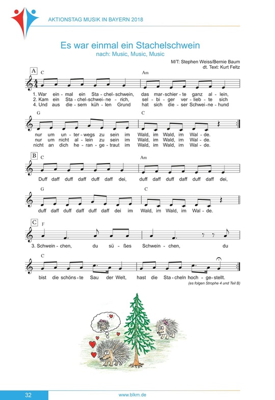 Musik und Text: Stephen Weiss/Bernie Baum